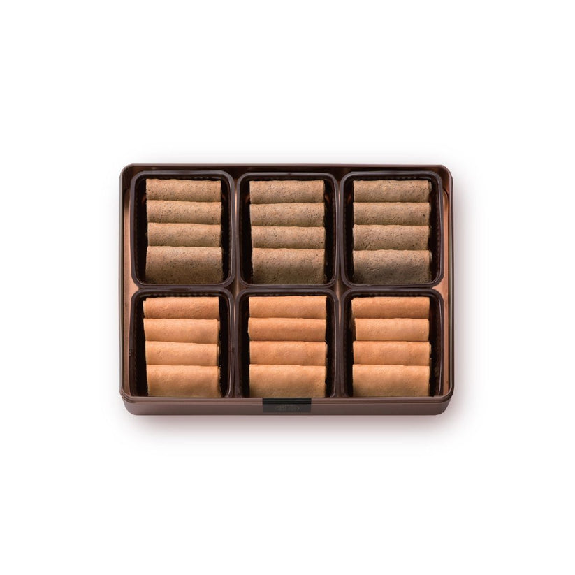 [HK] 什錦鳳凰卷禮盒 Assorted Phoenix Rolls Gift Box (Wafer Rolls) 24pcs – Kee ...