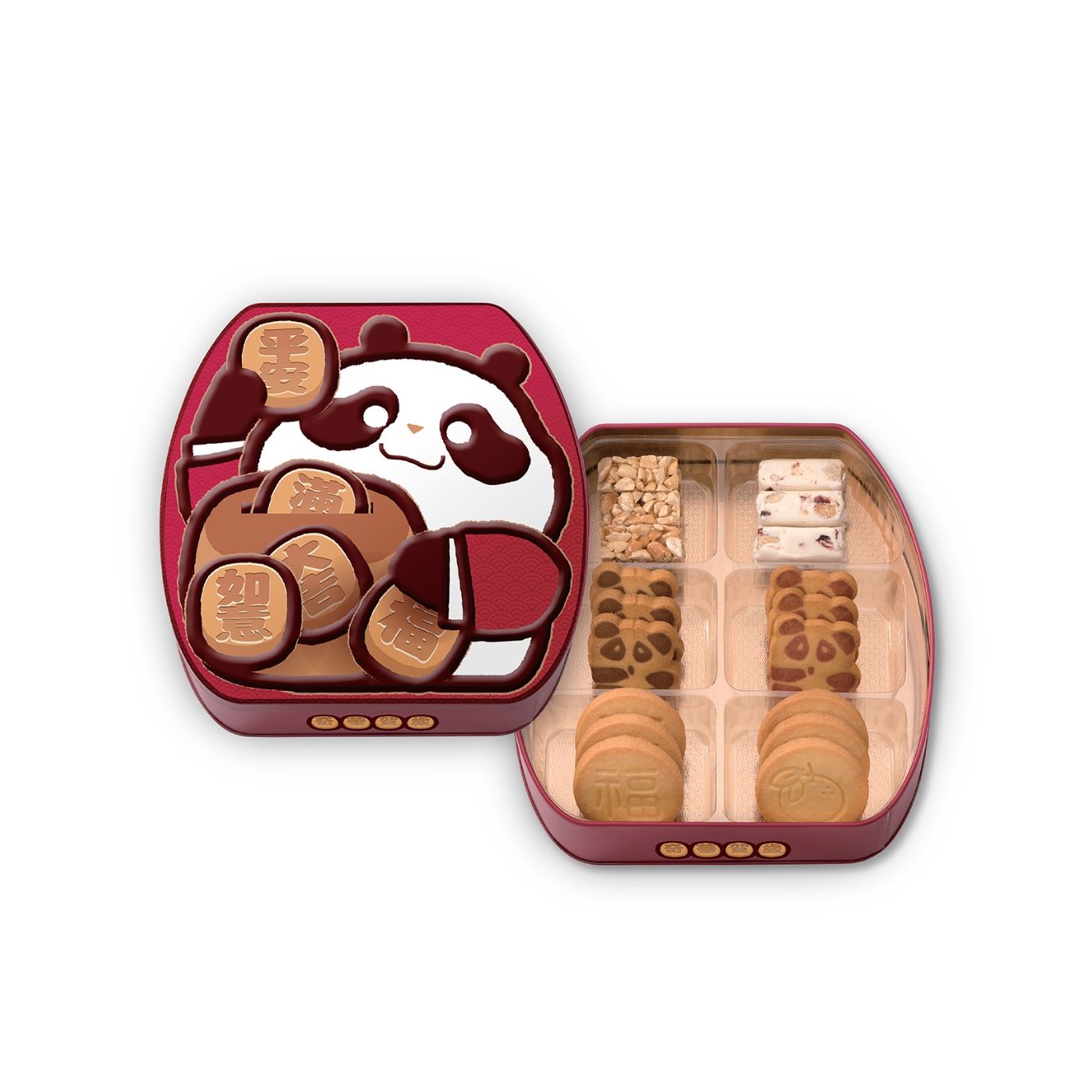 [HK]賀年熊貓小食禮盒 CNY Panda Assorted Snacks Gift Set – Kee Wah Bakery